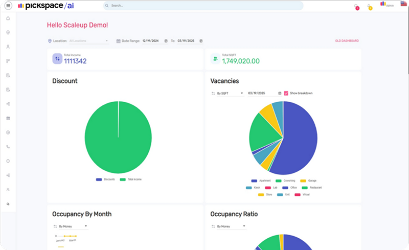 Real Estate Property Management Software | Pickspace AI